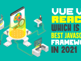 Vue Vs React Which Is The Best Javascript Framework In 2021 Simple