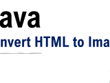 Java Convert Html To Image
