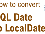 Java Convert Sql Date To Localdate