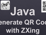 Generate Qr Code In Java Using Zxing