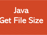 Get File Size In Java
