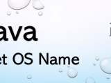 Get Operating System Name In Java