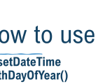 Java Offsetdatetime Withdayofyear Method With Examples