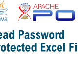 Java Read Password Protected Excel File Using Apache Poi