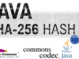 Java Sha 256 Hash Using Apache Commons Codec