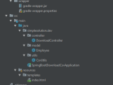 Spring Boot Web Application Download Csv File