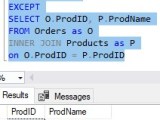Sql Server Except Everything You Need To Know