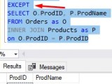 Sql Server Except Everything You Need To Know