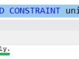 Difference Between Unique Constraints And Primary Key Constraints