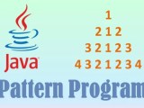 Easy Numbers Pyramid In Java Simply Coding