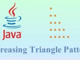 Increasing Triangle Star Pattern Simply Coding