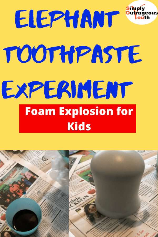 Foam Explosion - Elephant Toothpaste