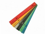 Rulers 30cm Shatterproof Assorted Colours Simply Sharp Stationery