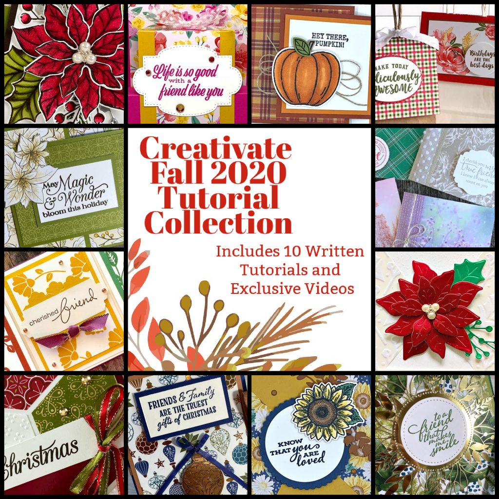 Creativate Fall 2020 Tutorial Collection - Simply Simple Stamping
