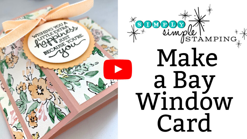 Make a Bay Window Card: The Easy Step-By-Step Tutorial
