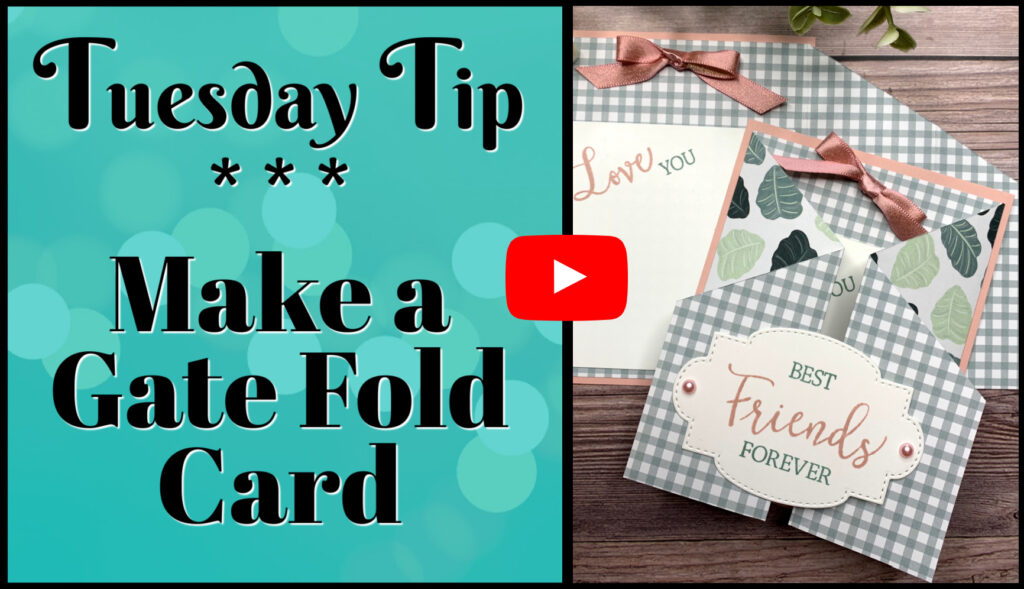 Make a Gate Fold Card In Simple To Follow Steps | Card Making Ideas