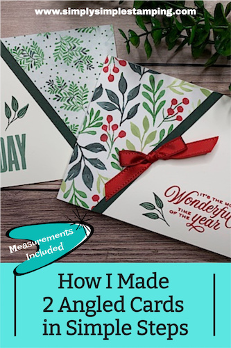 Angled Cards: The Easy Way To Add Interest To Greeting Cards