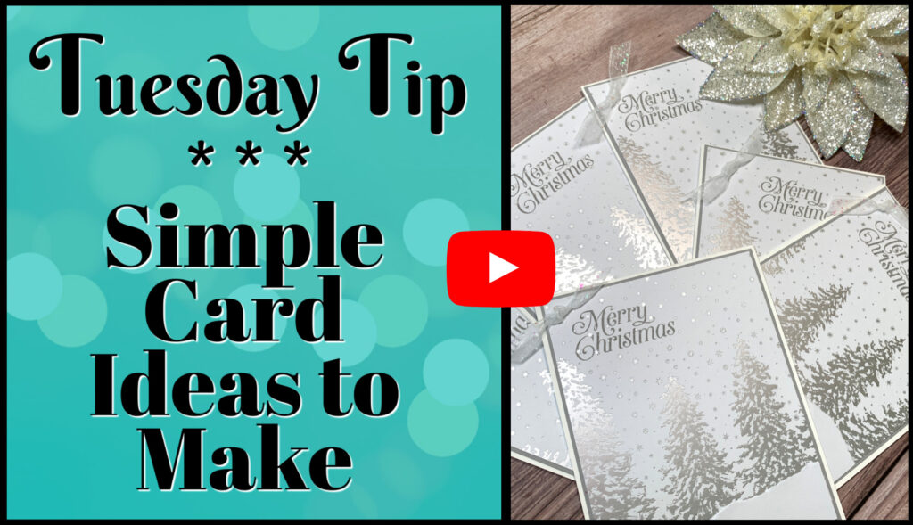 Simple Card Ideas To Make That Are Beautiful | Time Saving Card Making