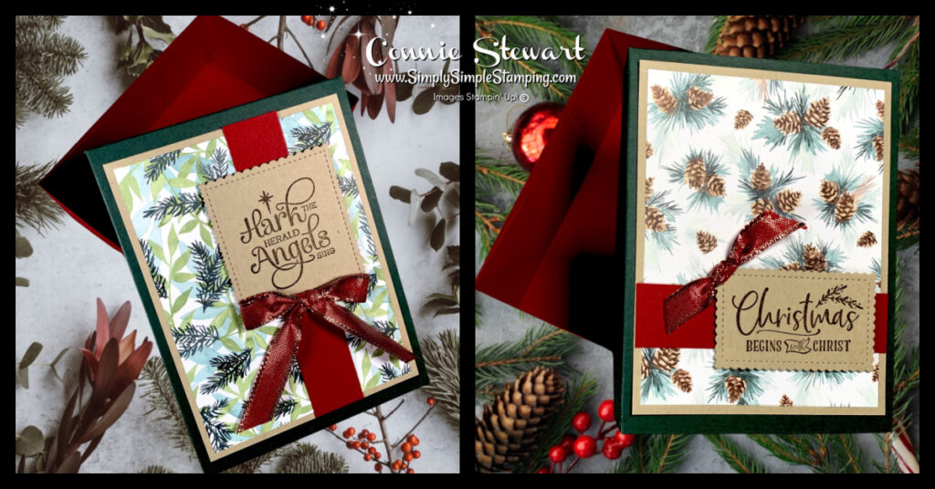 How to Make A Christmas Card Box With Lid- Simply Simple Stamping