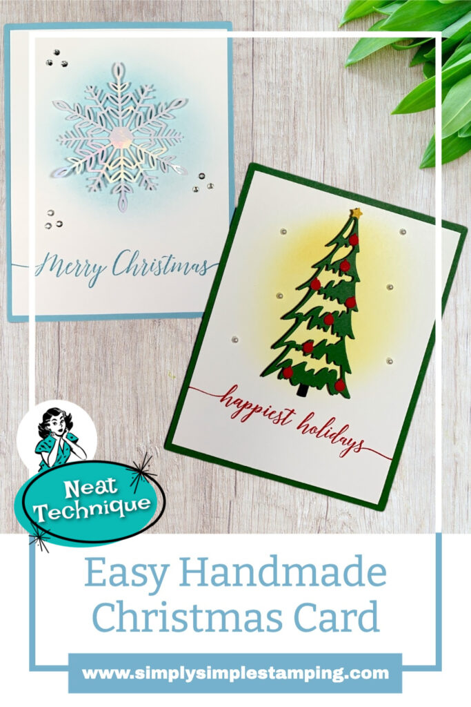 Blended Focal Point Card: An Easy Technique For Quick Card Making