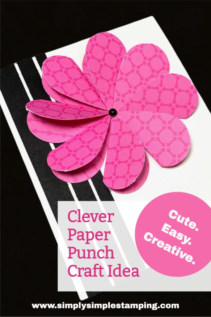 Paper Punch Craft: How To Make A Flower From Heart Punch