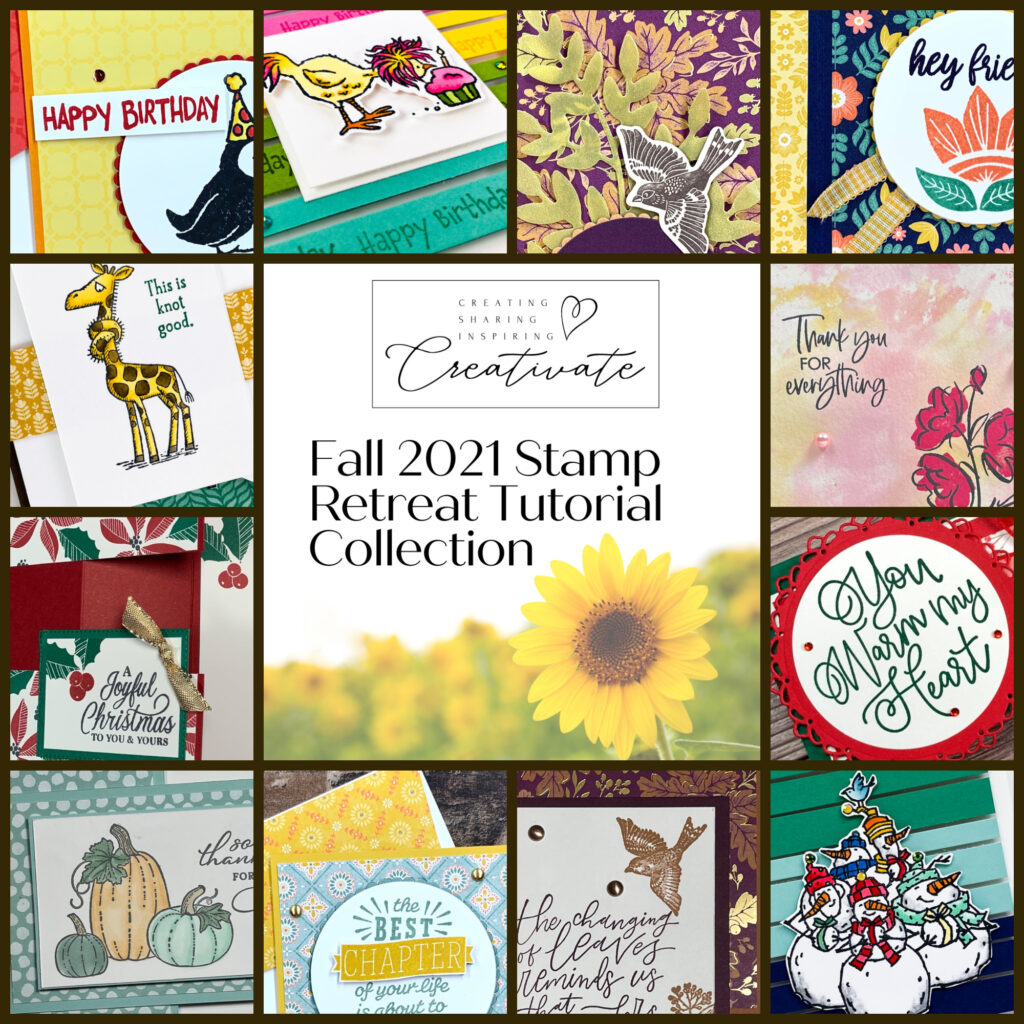 Creativate Fall 2021 Tutorial Collection - Simply Simple Stamping