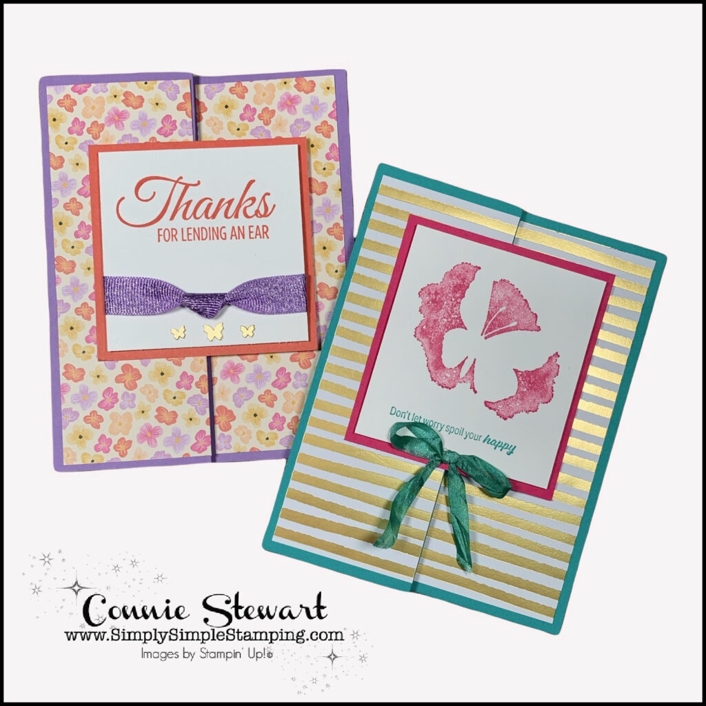 Simple Fun Fold Card: Your 5 Minute Handmade Card Tutorial