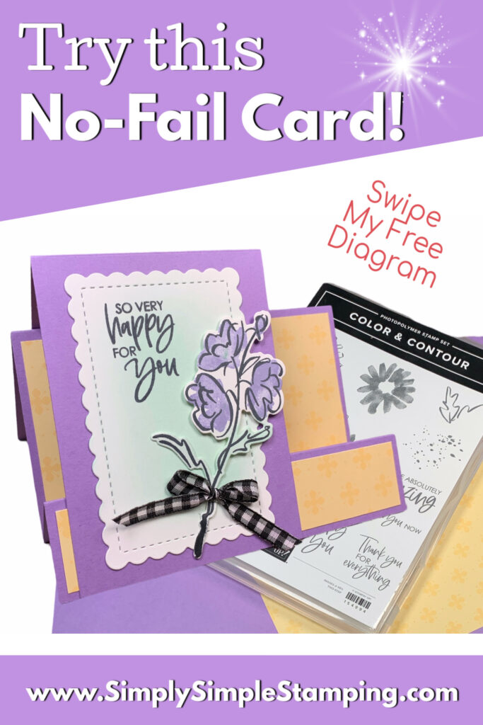 Side Step Card: The No-Fail Tutorial To A Fabulous Fun Fold