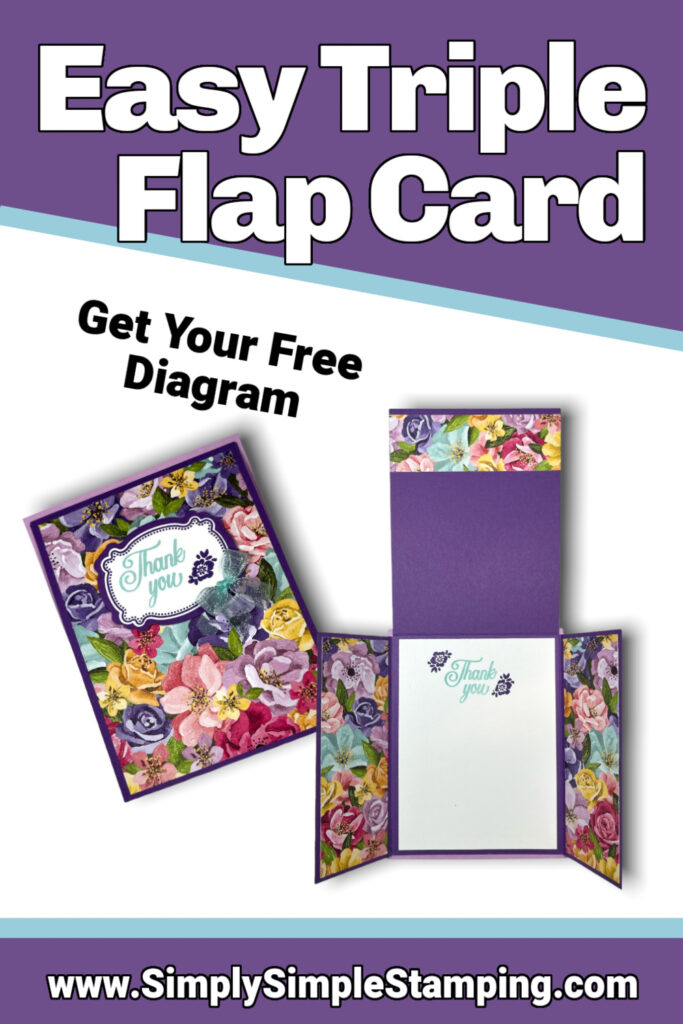 Triple Flap Card: So Easy You'll Want to Make This Greeting Card Now!