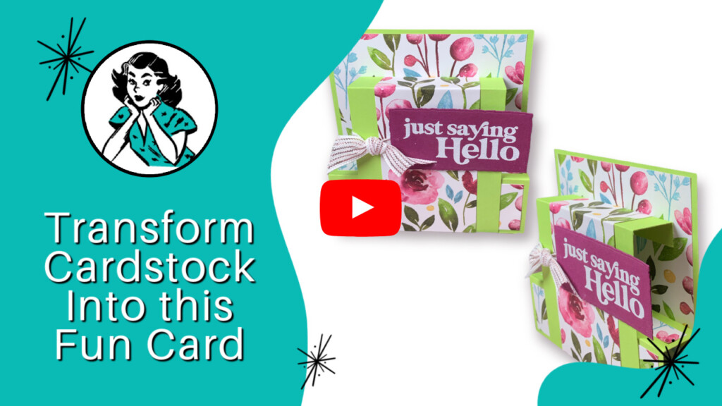 Step Panel Card: The Easy Method To Making This Fun Fold Card