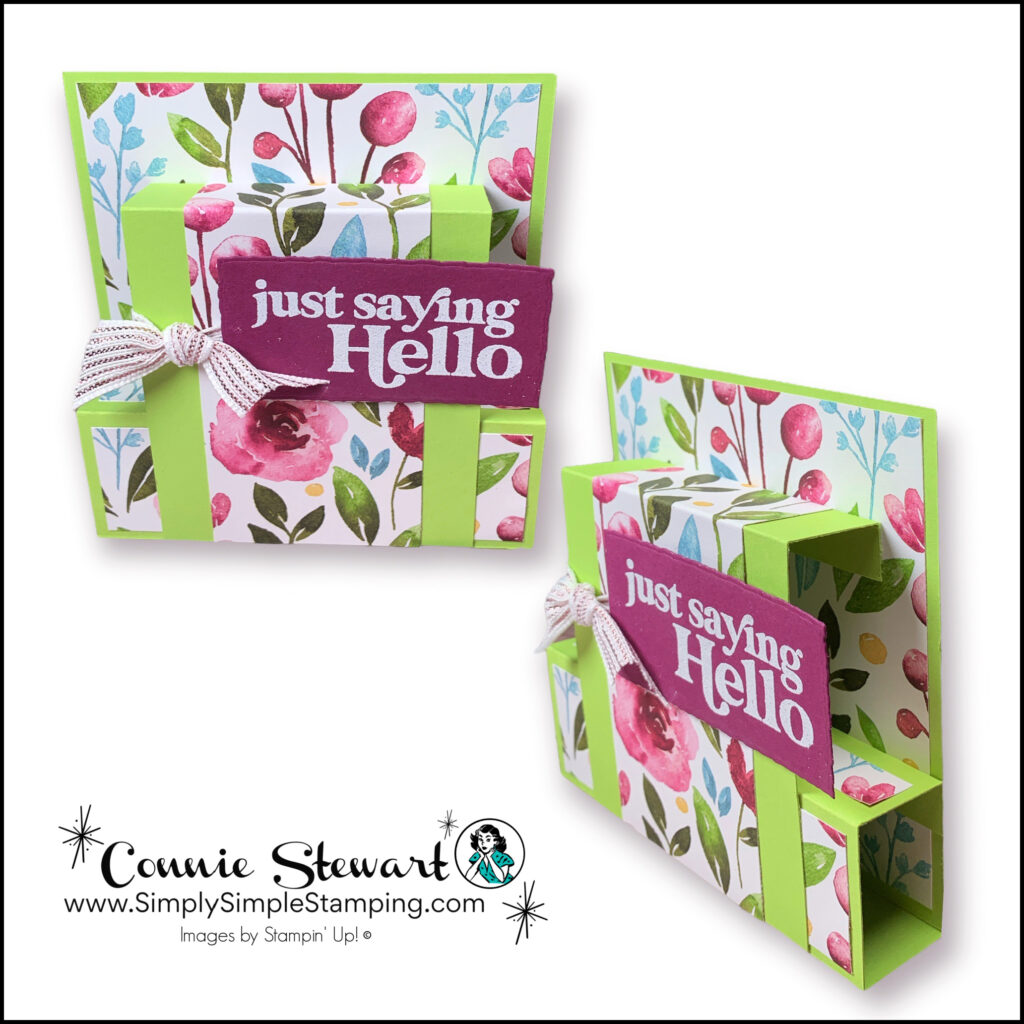 Step Panel Card: The Easy Method To Making This Fun Fold Card
