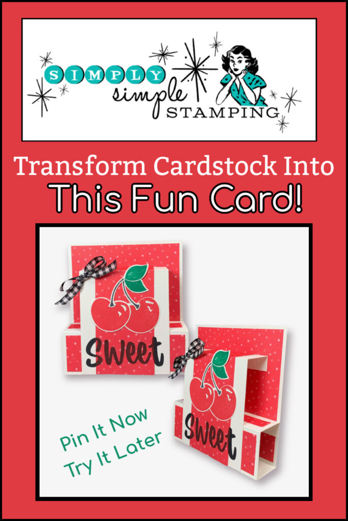 Step Panel Card: The Easy Method To Making This Fun Fold Card