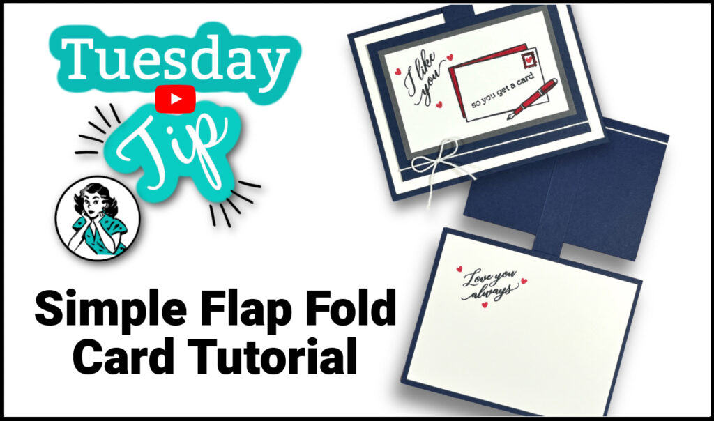 Simple Flap Fold Card Tutorial: An Easy Interactive Card Idea