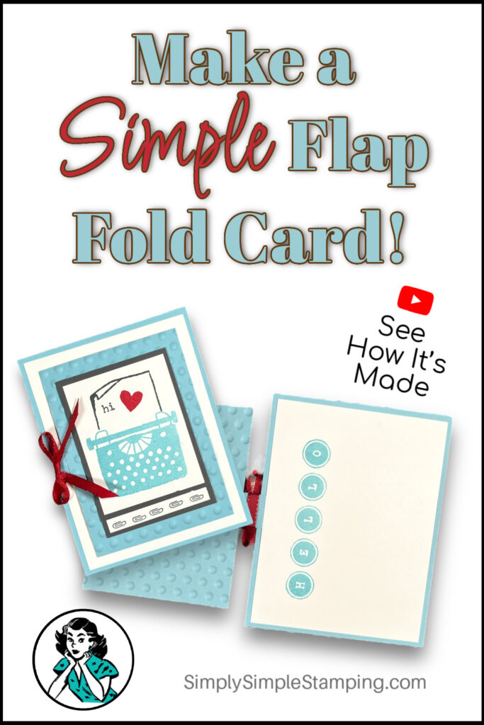 Simple Flap Fold Card Tutorial: An Easy Interactive Card Idea