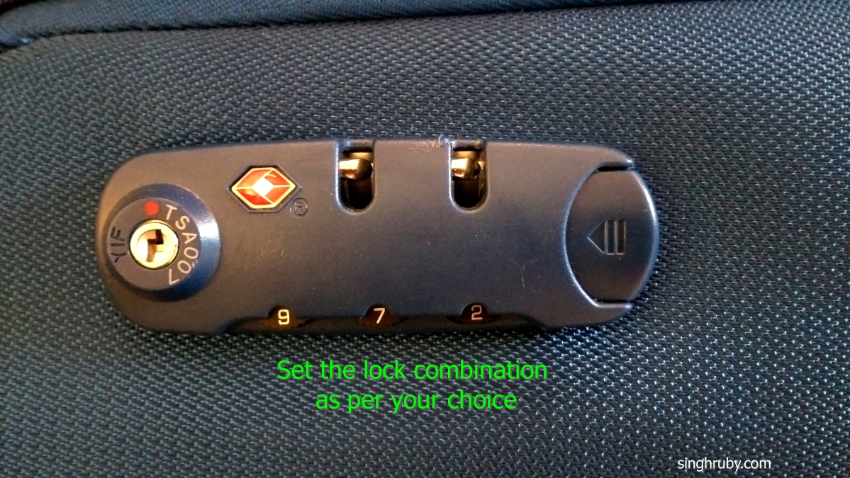How to reset the TSA lock on your luggage - Life and Its Experiments