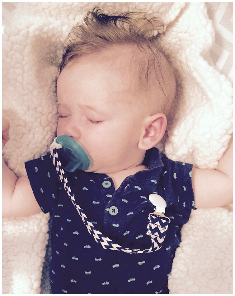 DIY Pacifier Clip - Six Clever Sisters