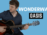 Wonderwall Guitar Lesson For Fingerstyle Guitar And Chords