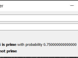 Algorithms Primality Test Sean Park