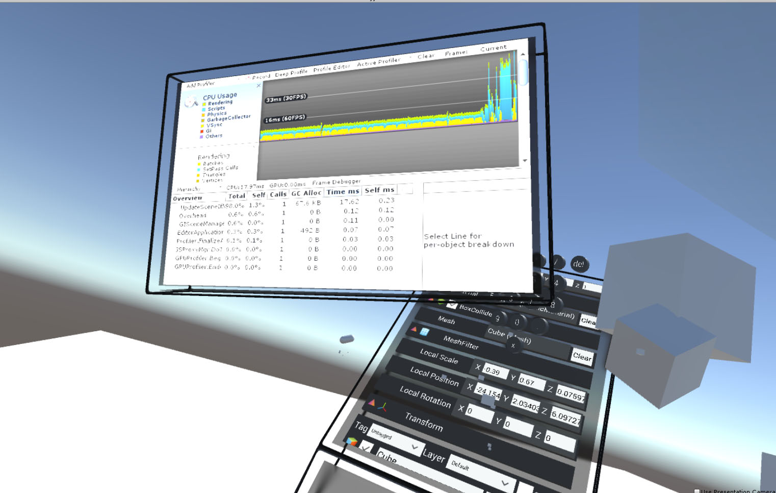 Unity VR Editor review - The Ghost Howls