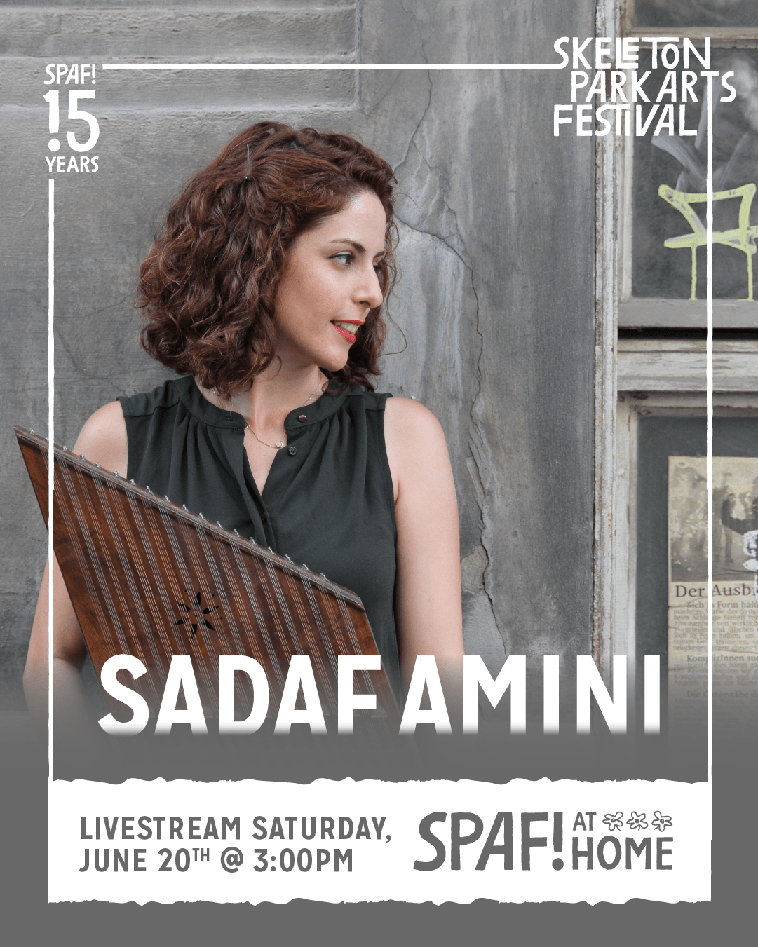 SADAF AMINI – Live from the Isabel Online – Skeleton Park Arts Festival