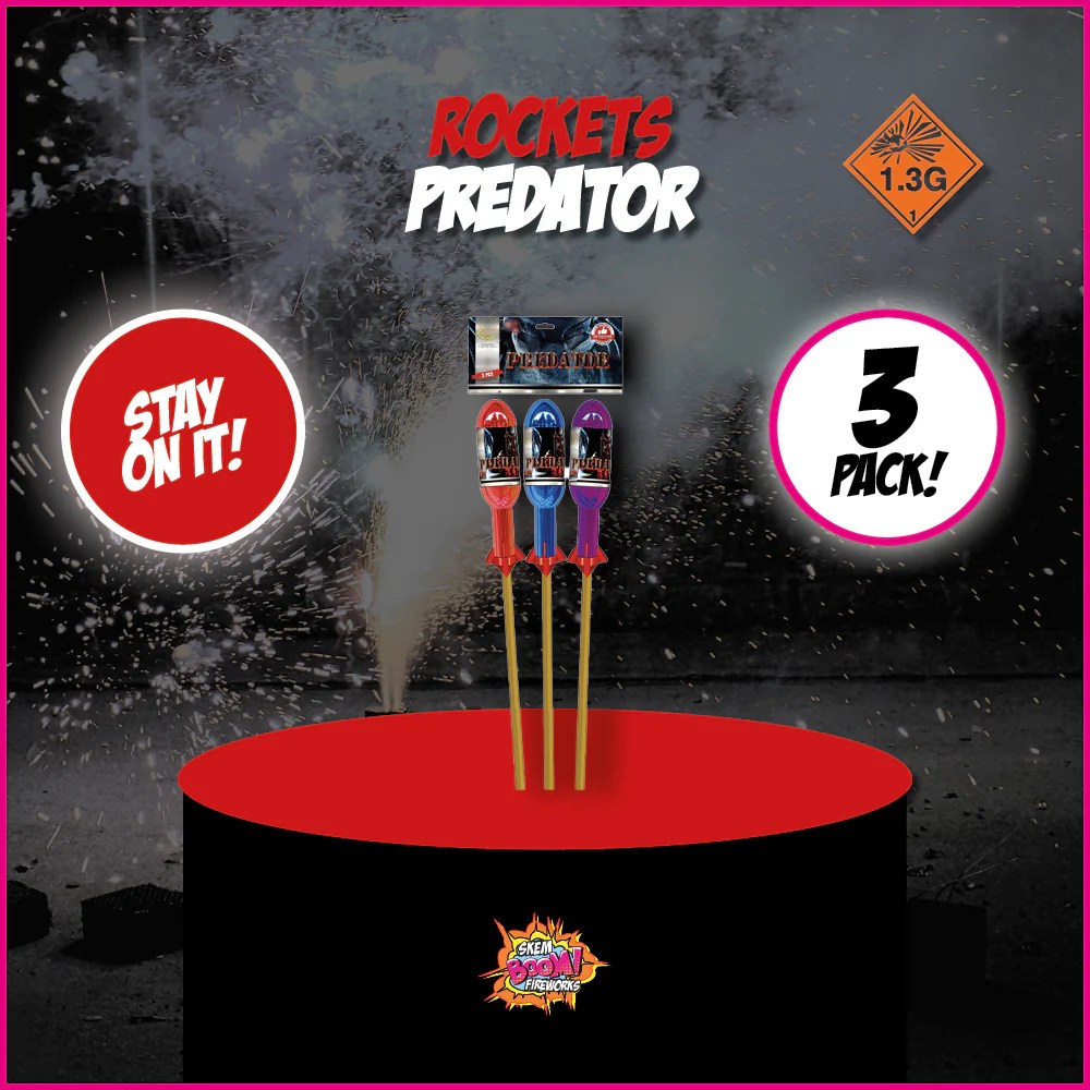Predator Skem Boom Fireworks