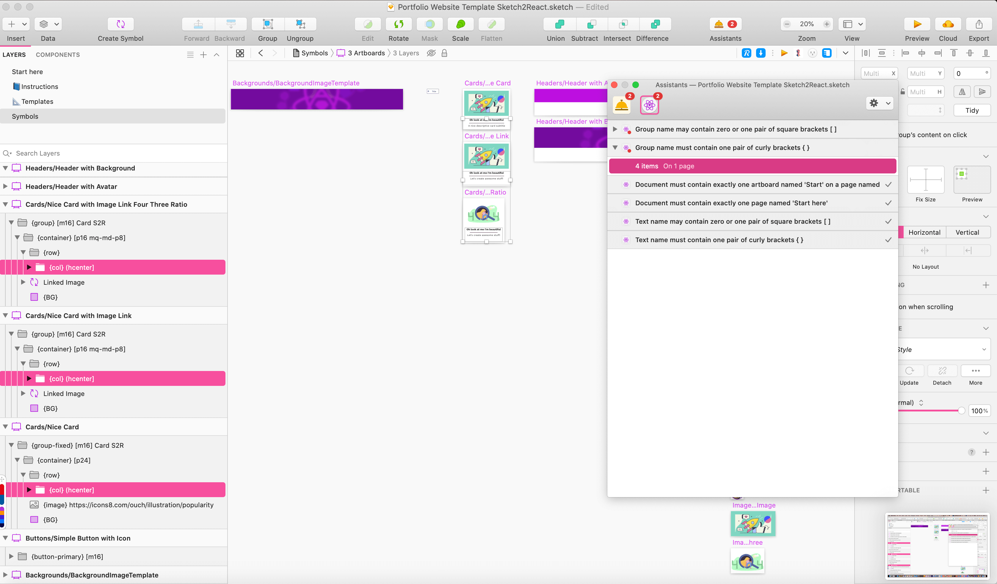 New Sketch2React Template | Sketch2React Blog