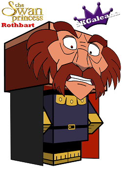 Cubeecraft of Rothbart from The Swan Princess – SKGaleana