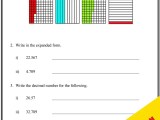 Decimals Worksheet 4 Skoolon