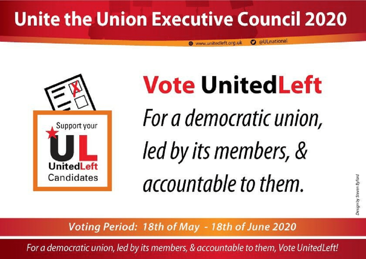 Unite member? Vital executive elections open tomorrow – make sure to ...