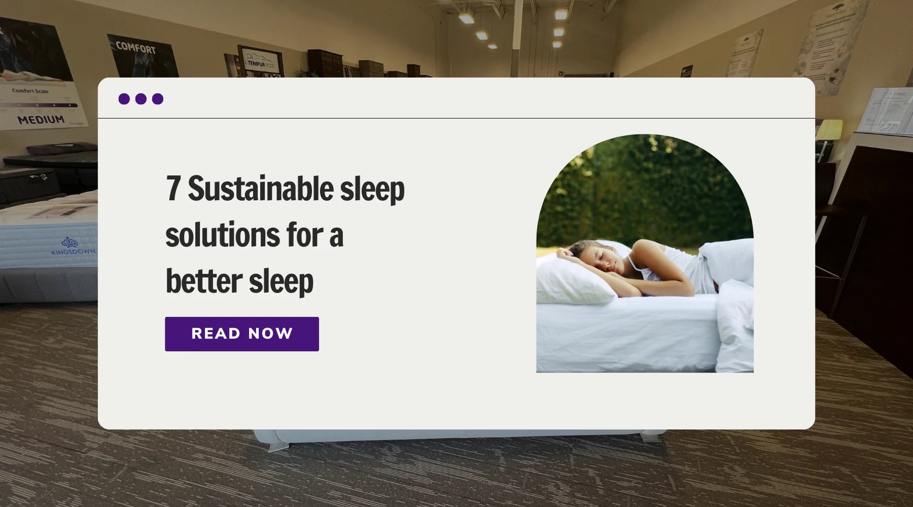 7 Sustainable Sleep Solutions For A Healthier And Better Sleep Sleep Shop