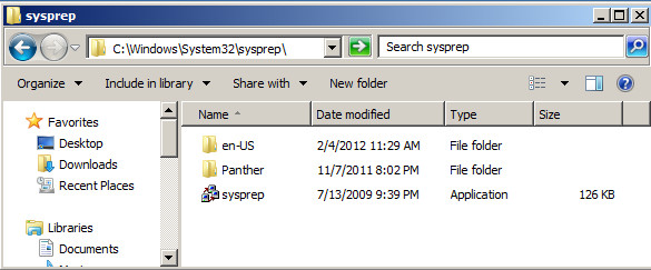 HOWTO Generate a new SID on Windows 2008 | slice2