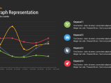 Line Chart Representation Powerpoint Templates Slidebazaar