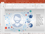 Animated Network Powerpoint Template Concept