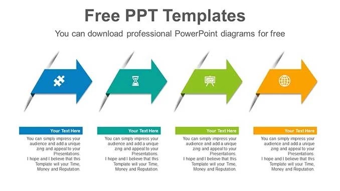 Aligned Arrows | Free PowerPoint & Google Slides Templates